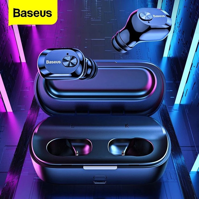 Jual BASEUS ENCOK W01 TWS 5.0 EARPHONE WIRELESS BLUETOOTH V5.0 ...