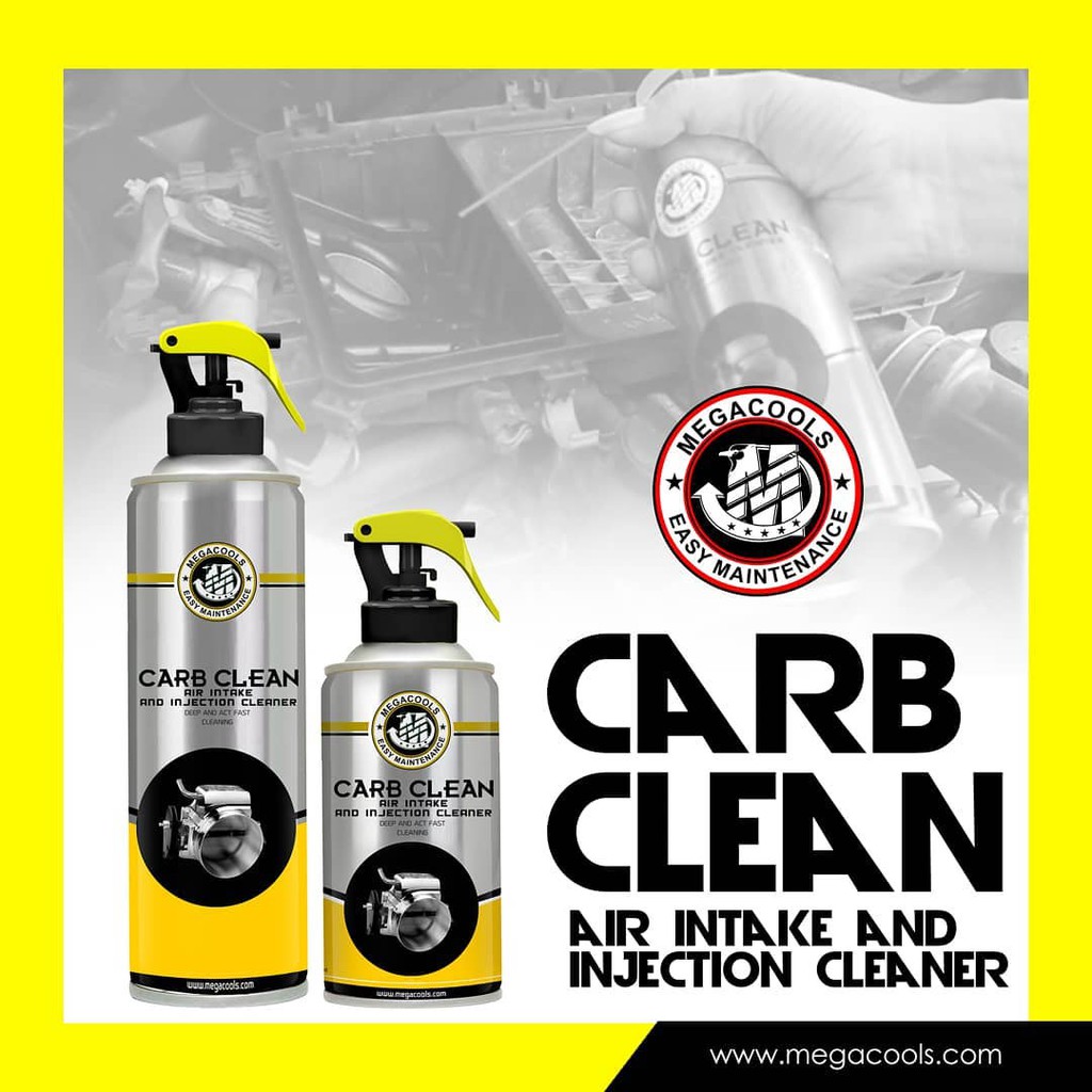 Jual 500ML Megacool Carb spray Megacools Carburator Cleaner and ...