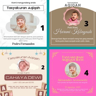 Jual Sticker Aqiqah/ Label Aqiqah/ Stiker Kardus/ Tempelan Kardus ...