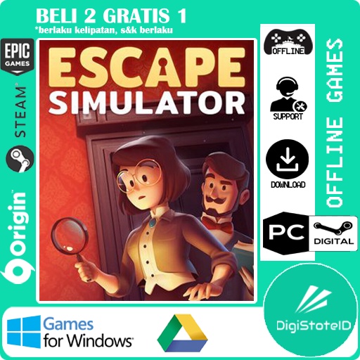 Jual Escape Simulator - Game PC | Shopee Indonesia