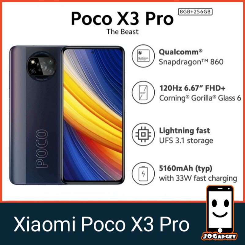 Jual Xiaomi Poco X3 Pro Ram 8/256GB Garansi Resmi | Shopee Indonesia
