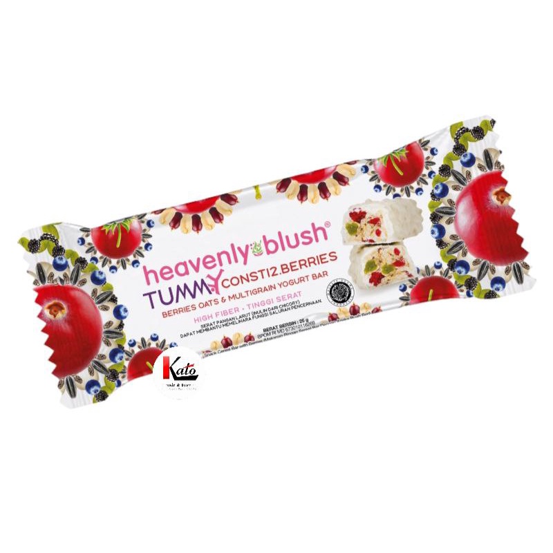 Jual Heavenly Blush Tummy Yogurt Bar - Berries dan Lime [25Gr ...