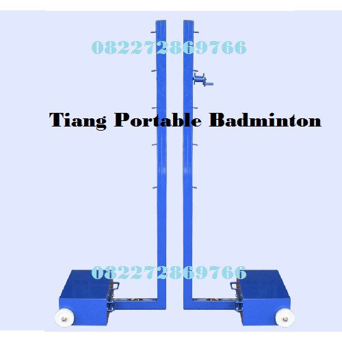 Tiang Net Badminton Portable - Portable Tiang Net Badminton Pemberat ...