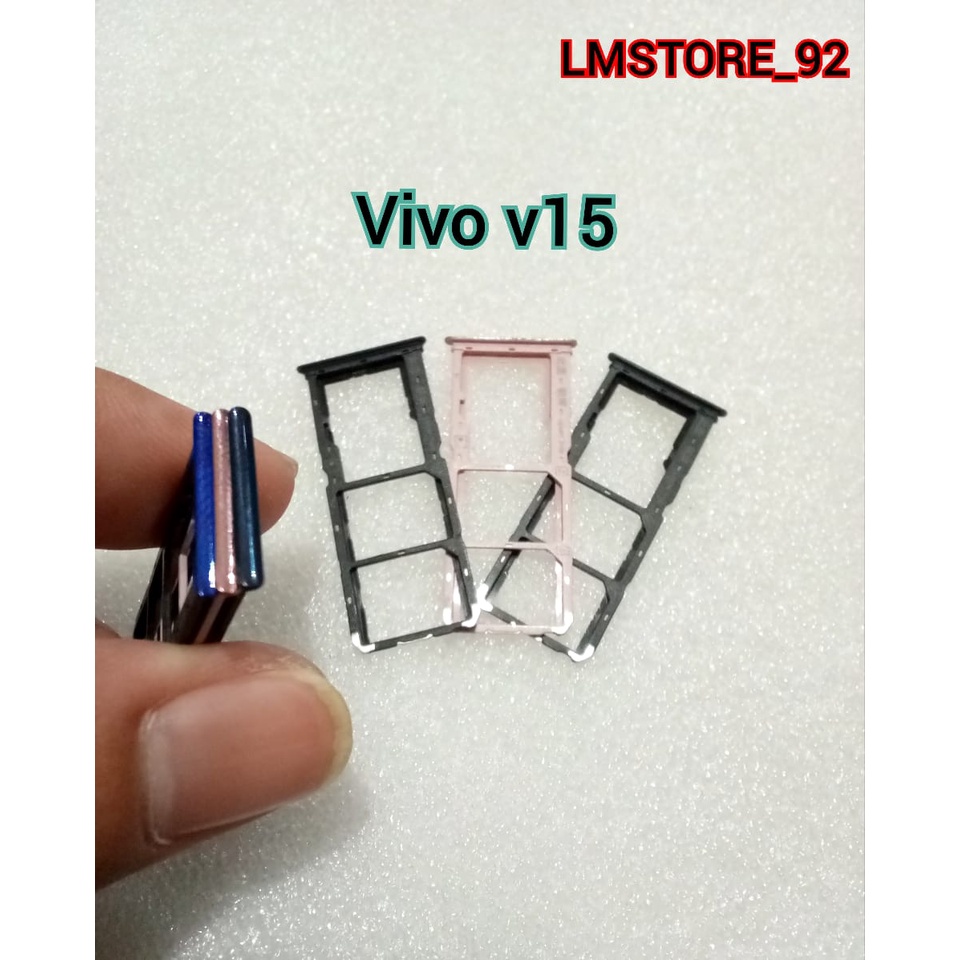 Jual simtray sim tray vivo v15 tempat dudukan sim card simcard | Shopee ...