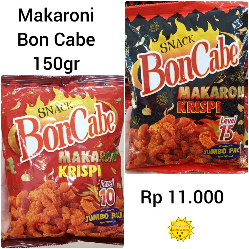 Jual Makaroni Krispi Bon Cabe 150gr | Shopee Indonesia