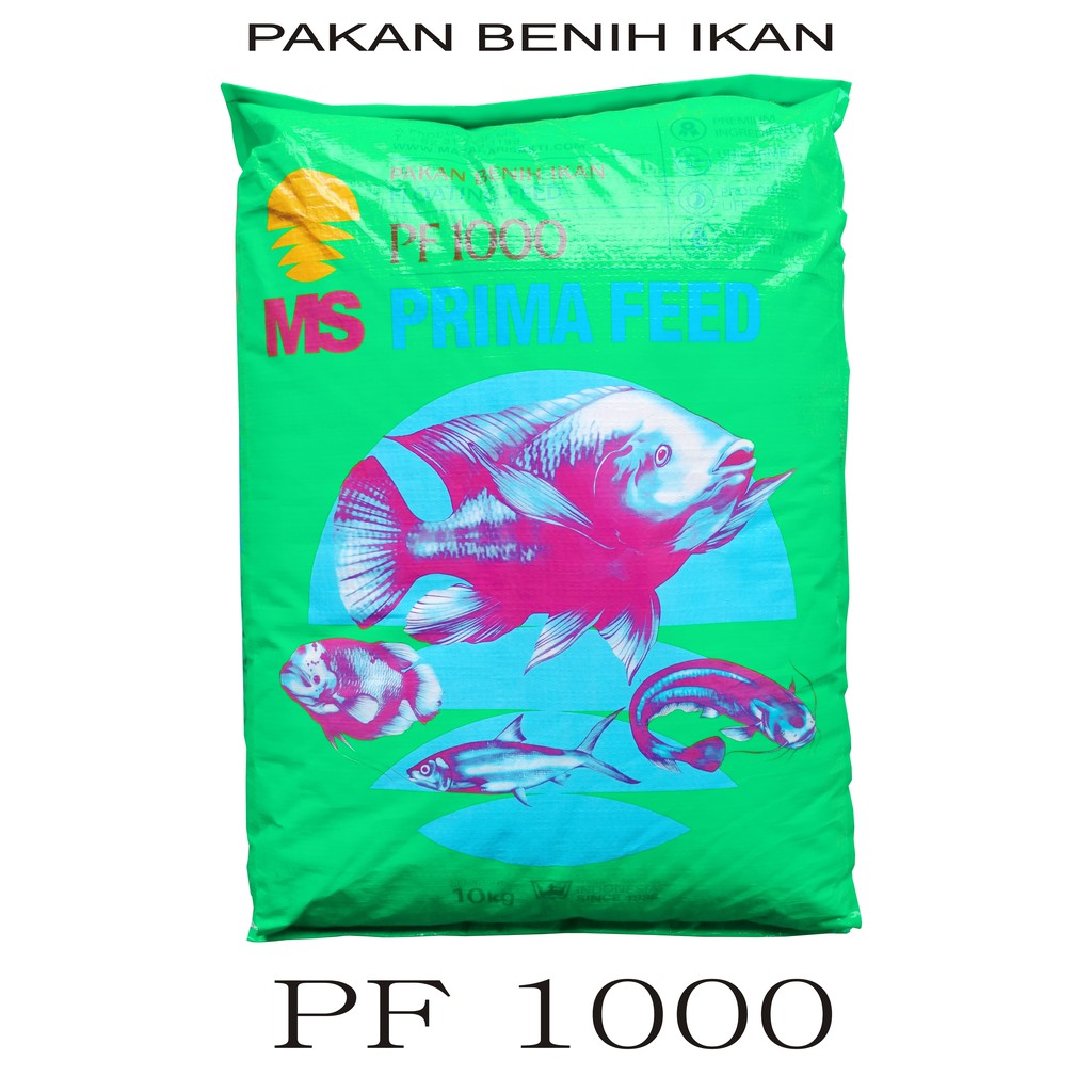 Jual Pakan Benih Ikan PF 1000 Prima Feed ( Harga Per Kilo ) | Shopee ...