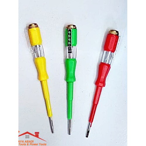 Jual Obeng Min/Screwdriver Tespen/Test Pen M-810 Voltage Tester AC/DC ...