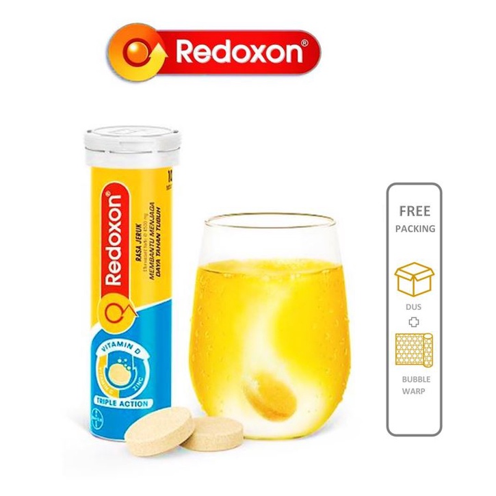 Jual Redoxon Triple Action Effervescent 10 Tablet | Shopee Indonesia