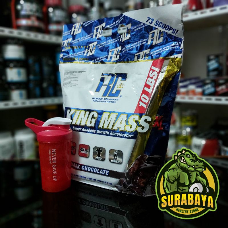 Jual Ronnie Coleman RC King Mass Kingmass 15 Lbs BPOM Weight Gainer ...