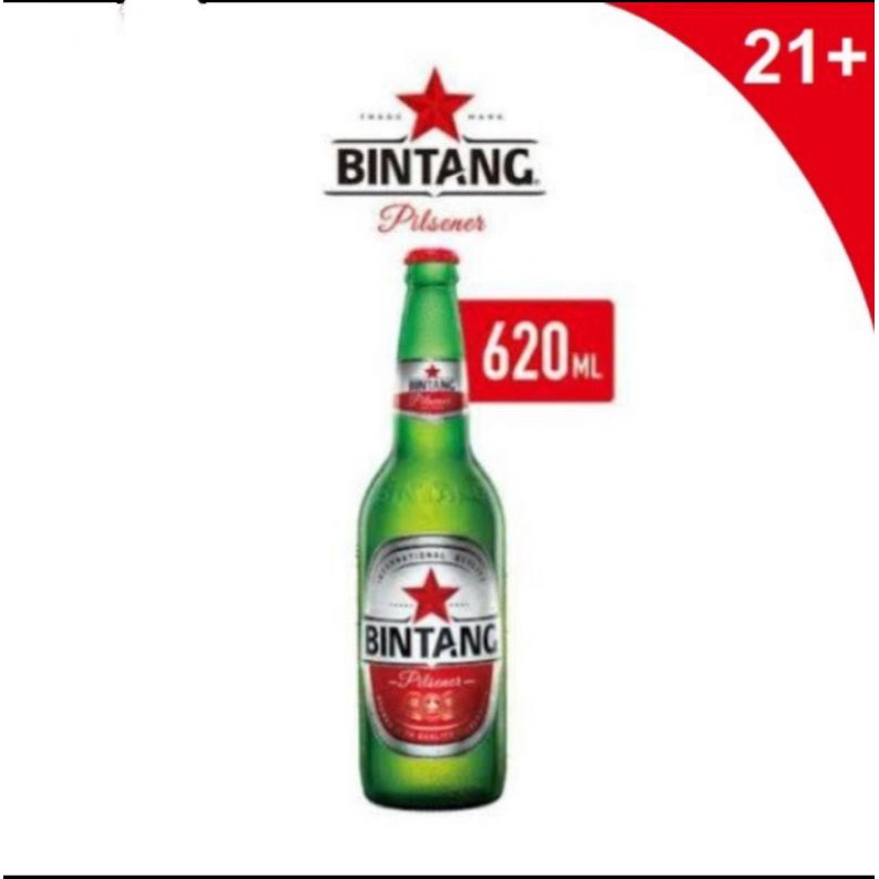 Jual Bir Bintang Pilsener Botol Jumbo 620ml | Shopee Indonesia