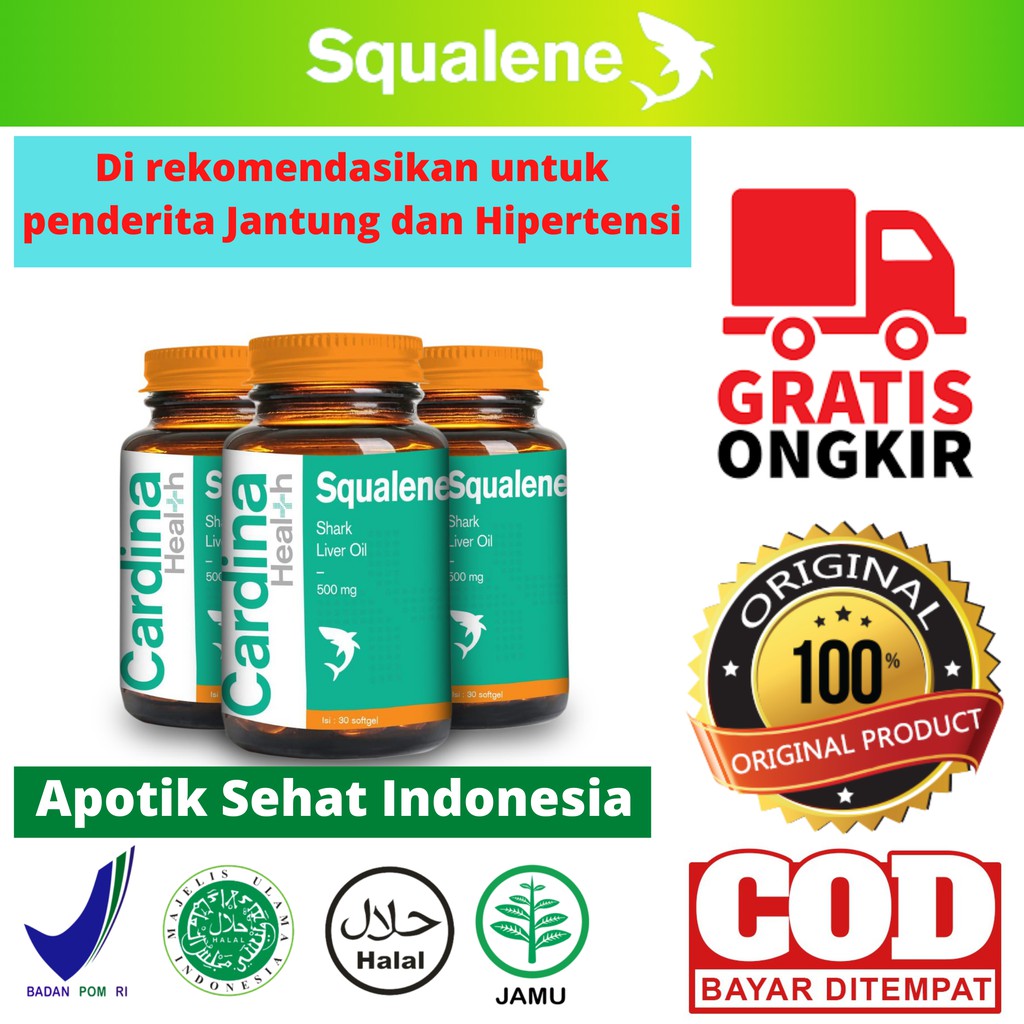 Squalene Healt Obat Anti Pikun, Obat Persendian, Obat Stamina, Obat ...