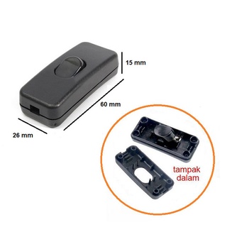 Jual Saklar Gantung Switch 1 Tombol On Off Bedside Bed Side Lampu Meja ...