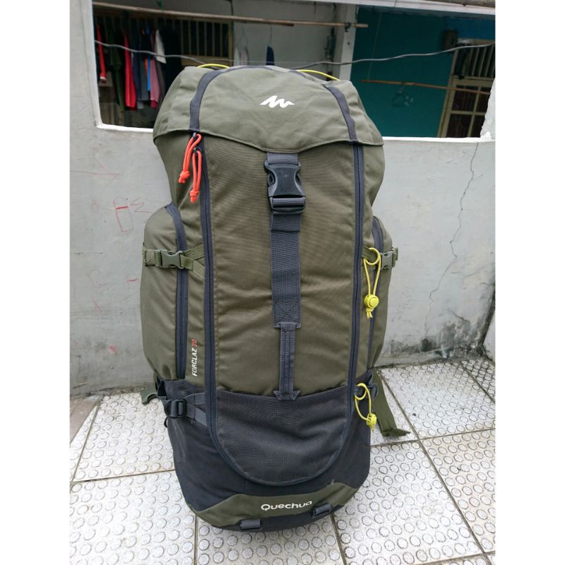 Jual Quechua forclaz 70 liter backpack carrier murah | Shopee Indonesia