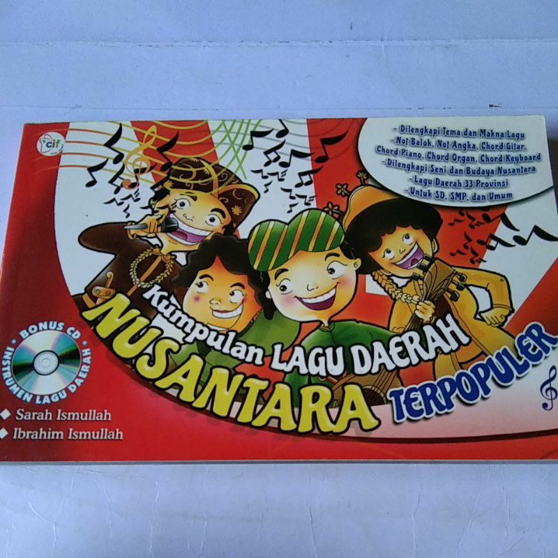 Jual Buku Kumpulan Lagu - Kumpulan Lagu Daerah Nusantara Terpopuler ... Jual Buku Kumpulan Lagu - Kumpulan Lagu Daerah Nusantara Terpopuler ...