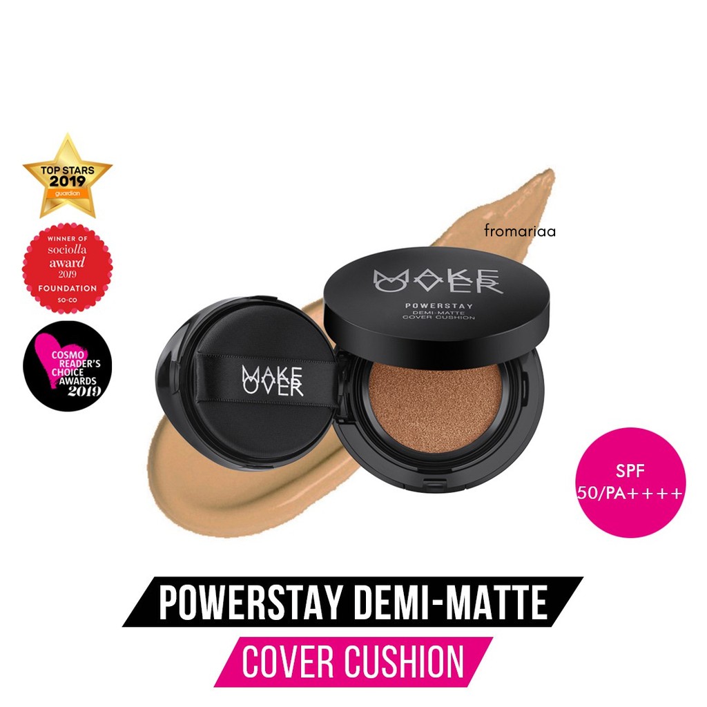 Jual Make Over Demi Matte Cover Cushion | Shopee Indonesia