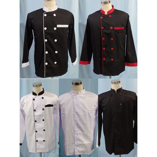 Jual Baju Chef-baju koki-Baju koki lengan panjang-baju koki pria/wanita ... Jual Baju Chef-baju koki-Baju koki lengan panjang-baju koki pria/wanita ...
