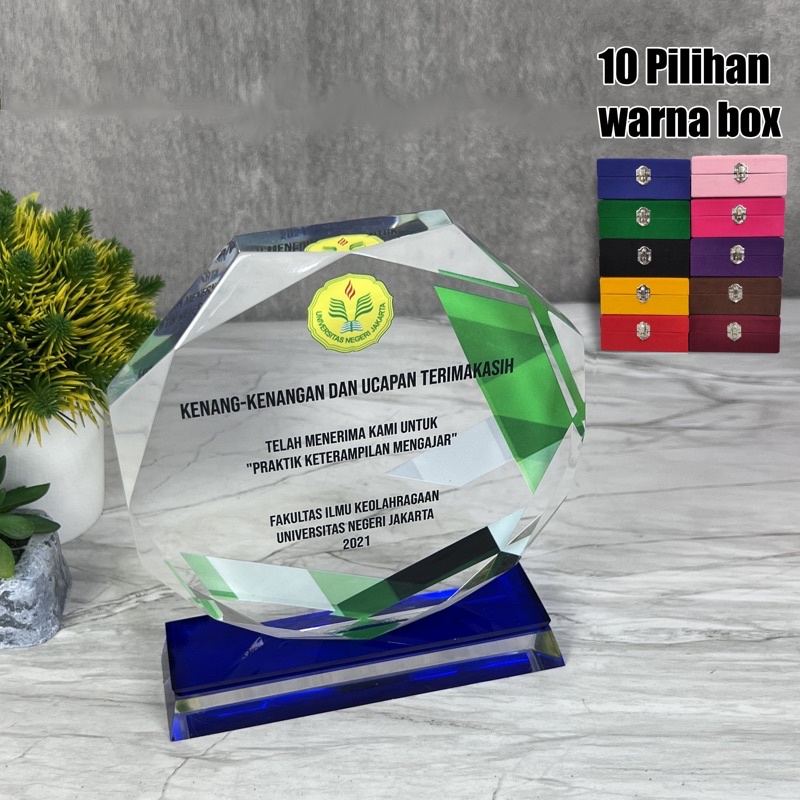 Jual Plakat Akrilk Bevel tebal 2 cm, Plakat Seminar, Kenang Kenagan KKN ...