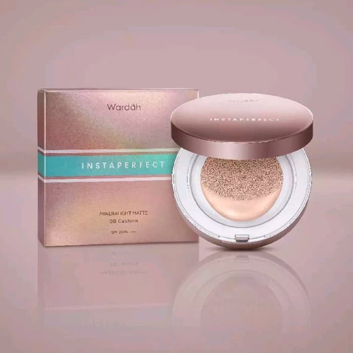 Wardah Instaperfect (Insta perfect) Mineralight Matte BB Cushion SPF 50 ...