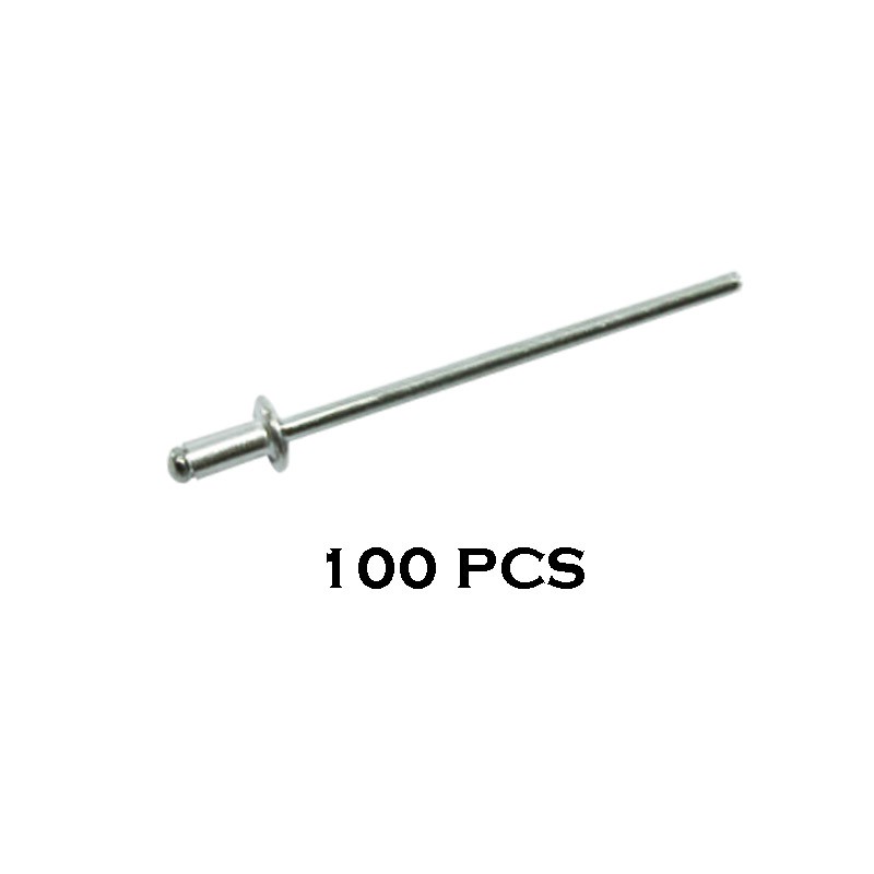 Jual EELIC PAK-2.4X5MM SILVER ISI 100 PCS PAKU RIVET PAKU TANG RIVET ...