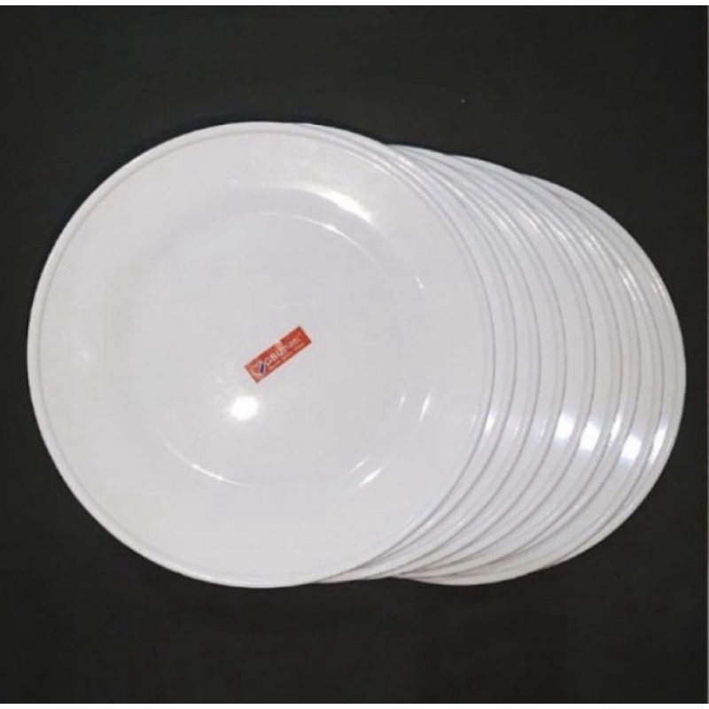 Jual Piring Ceper / Piring Nasi Bulat / Piring Makan GBU dan Silver 8 ...