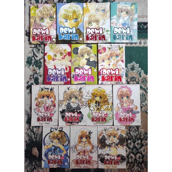 Jual Komik Dewi Karin 1-7 tamat & Dewi Karin Chu 1-7 tamat (Koge Donbo ...