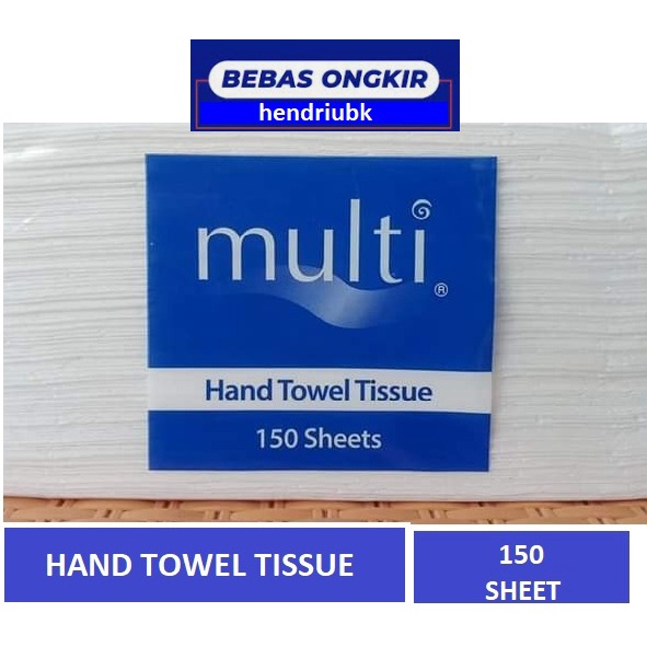 Jual TISSUE MULTI HANDTOWEL MHT 150 SHEET, TISU MULTI, TISU PENGESAT ...