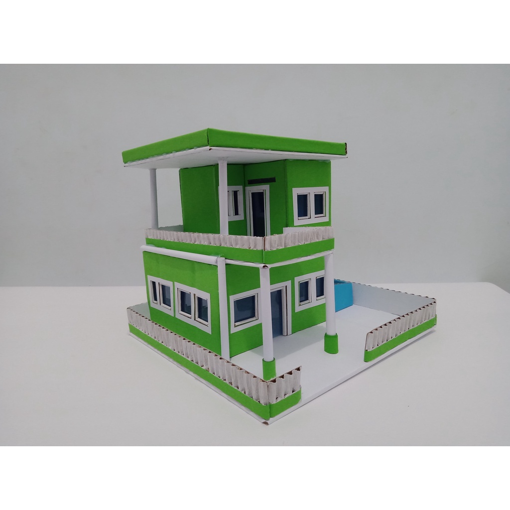 Jual Kerajinan Miniatur Rumah Dari Kardus Part 10 Kerajinan Tangan