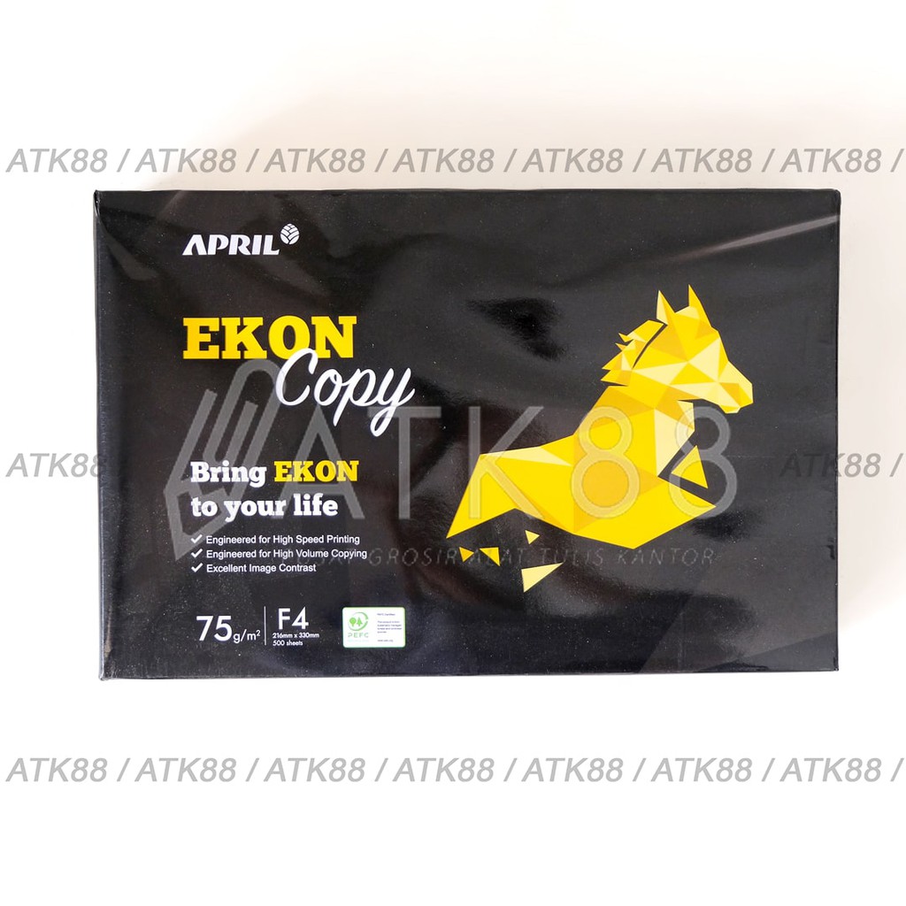 Jual Kertas HVS F4 75 Gsm Ekon Copy Shopee Indonesia