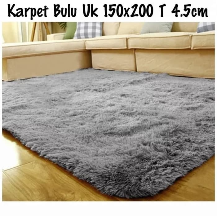 Jual KARPET BULU RASFUR PREMIUM TEBAL 3CM (150 X 200) LEBIH PANJANG ...