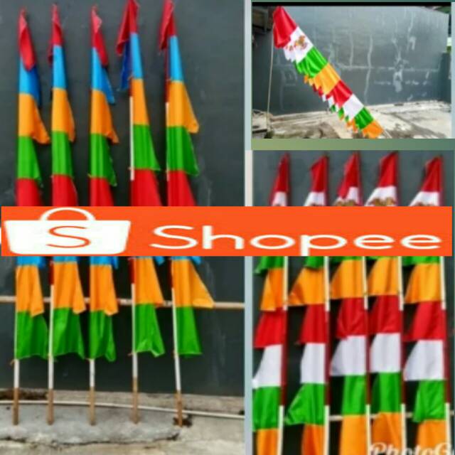 Jual Bendera Merah Putih Garuda Umbul-Umbul 280cm | Shopee Indonesia