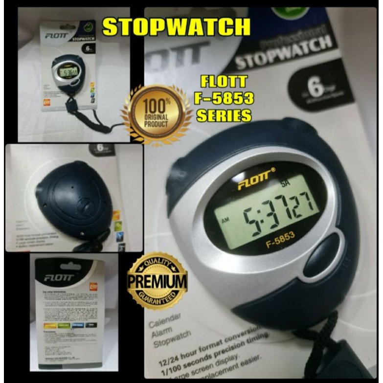 Jual FLOTT STOPWATCH IMPORT PENGHITUNG WAKTU LARI | Shopee Indonesia