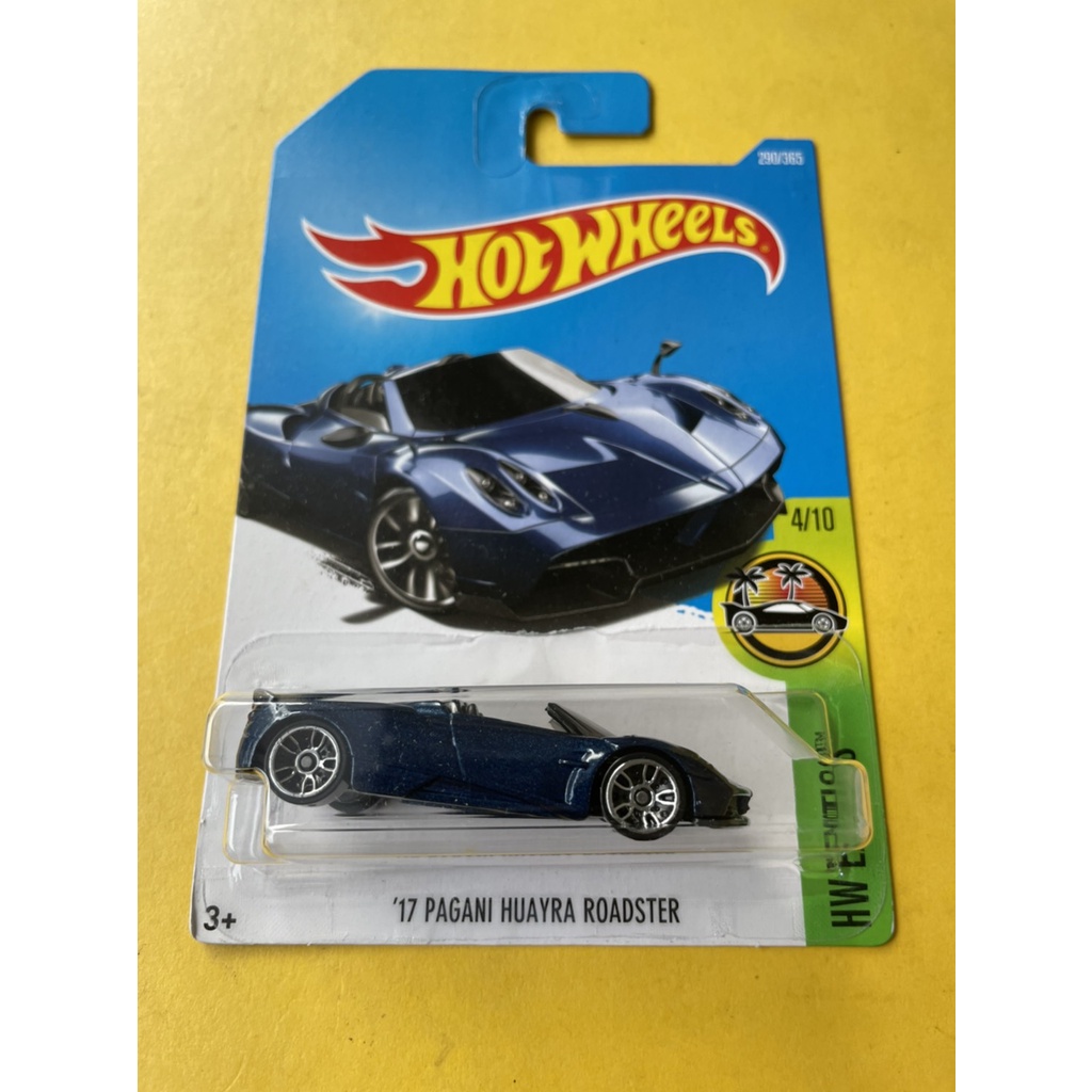 Jual Hotwheels Hot Wheels 17 Pagani Huayra Roadster Biru Hw Exotics