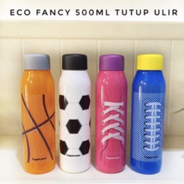 Jual BOTOL FANCY TUPPERWARE 500 ml Tutup ULIR. Langsung kirim packing ...