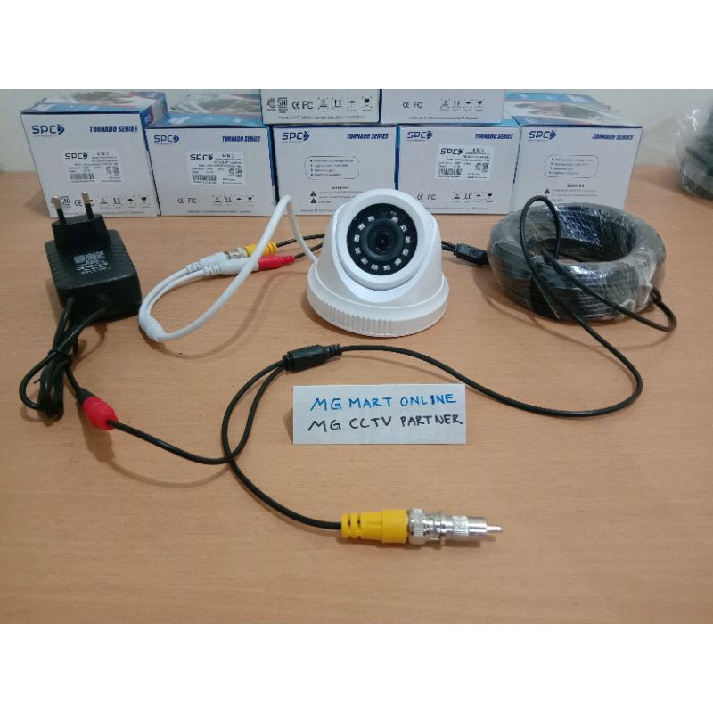 Jual cctv colok TV langsung pakai 2mp indoor hasil tajam | Shopee Indonesia