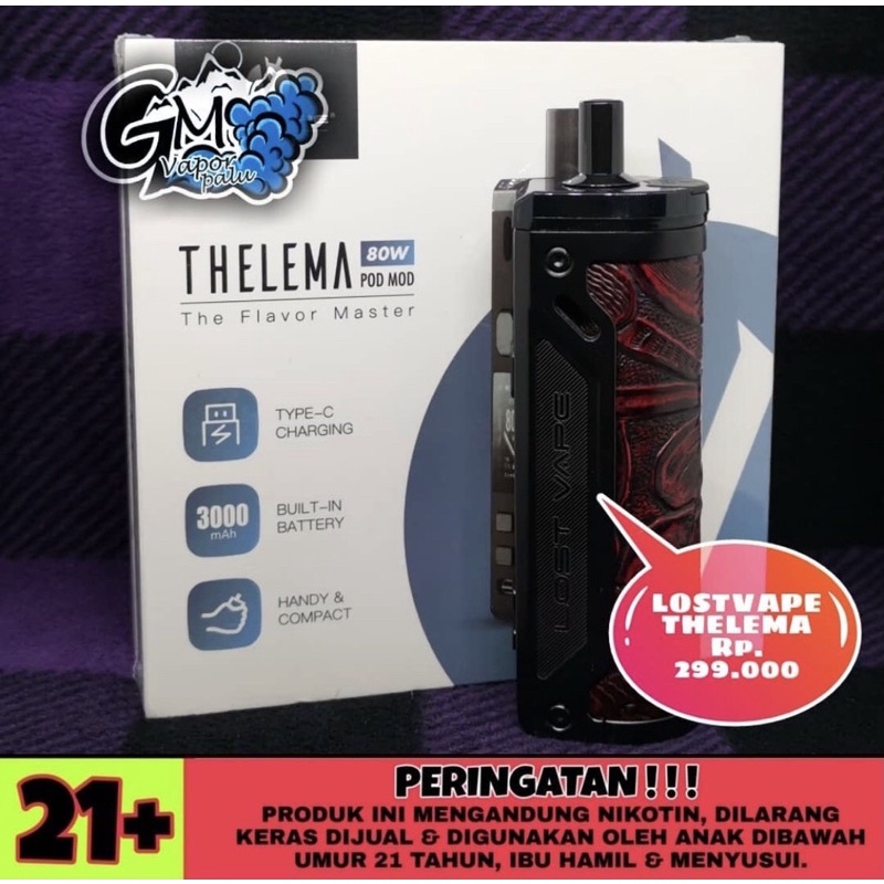 Harga Thelema Pod Mod Terbaru Mei 2023 |BigGo Indonesia
