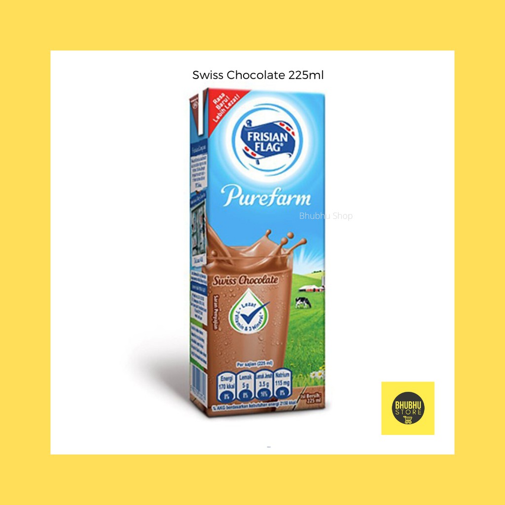 Jual READY STOCK - Susu UHT Frisian Flag Swiss Chocolate 225ml | Shopee Indonesia
