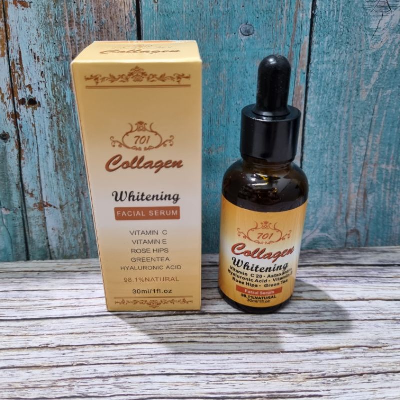 Jual Facial Whitening Serum Collagen 701 30ML | Shopee Indonesia