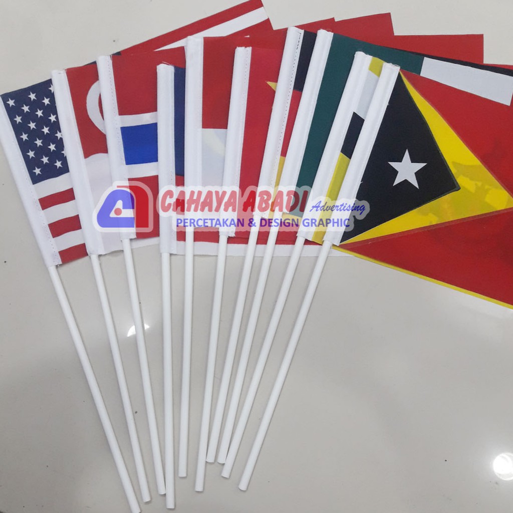 Jual Bendera Negara Tangan | Shopee Indonesia