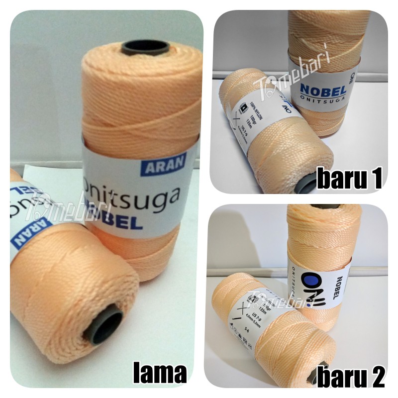 Jual BENANG RAJUT NILON SALEM MUDA ONITSUGA NOBEL (RFN-135) | Shopee ...