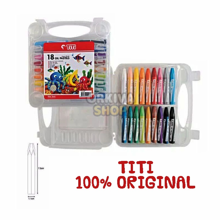 Jual CRAYON TITI 18 WARNA | Shopee Indonesia