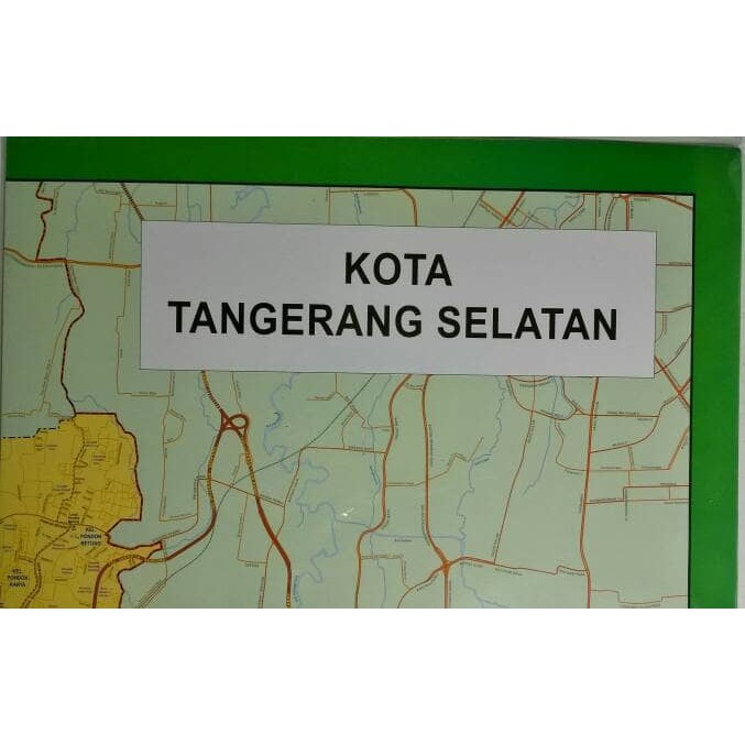 Jual PETA KOTA TANGERANG SELATAN - | Shopee Indonesia