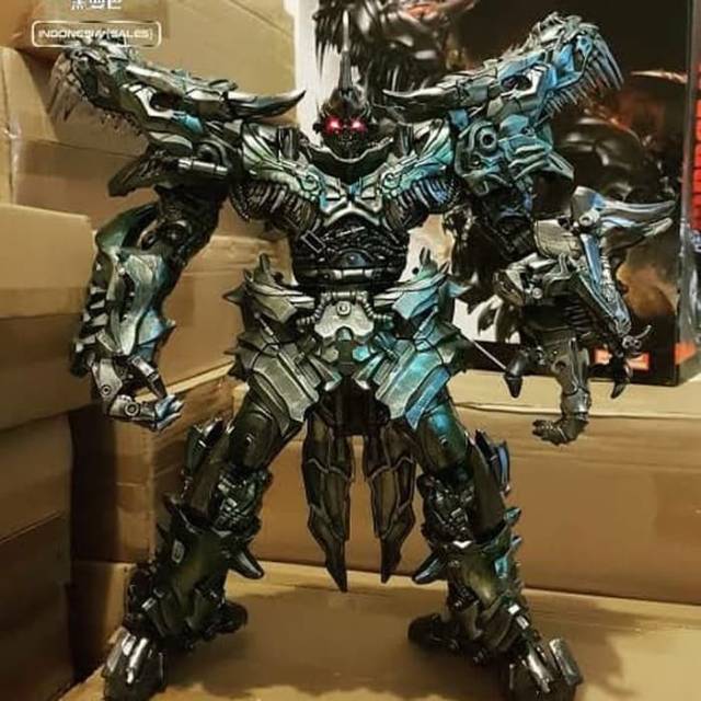 Jual BMB Black Mamba LS05 Dinobot Grimlock Ancient Leader Oversize ...