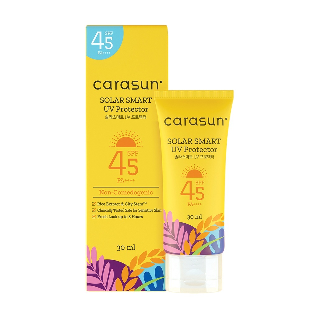 Jual Carasun Solar Smart UV Protector Sunscreen 30ml | Shopee Indonesia