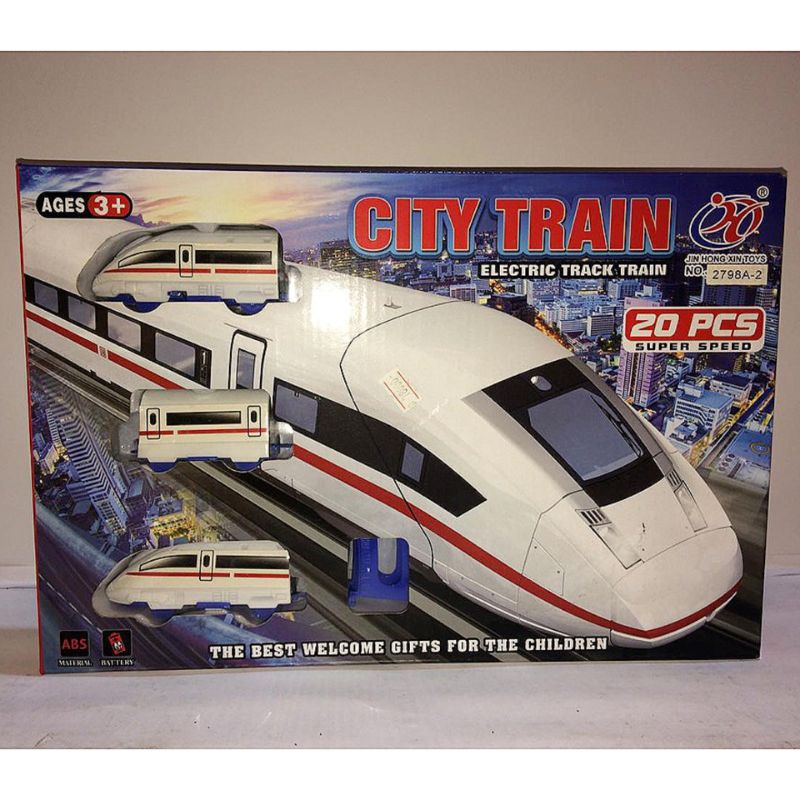 Jual Mainan Rel Kereta Api Cepat MRT Edukasi Rail Track Besar Play Set - LRT Express City Train ...