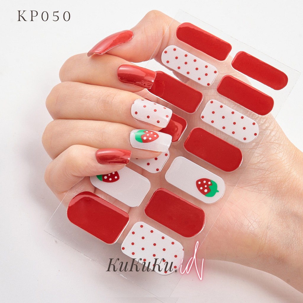 Jual STIKER KUKU / STICKER KUKU / NAIL WRAP [KP050] | Shopee Indonesia