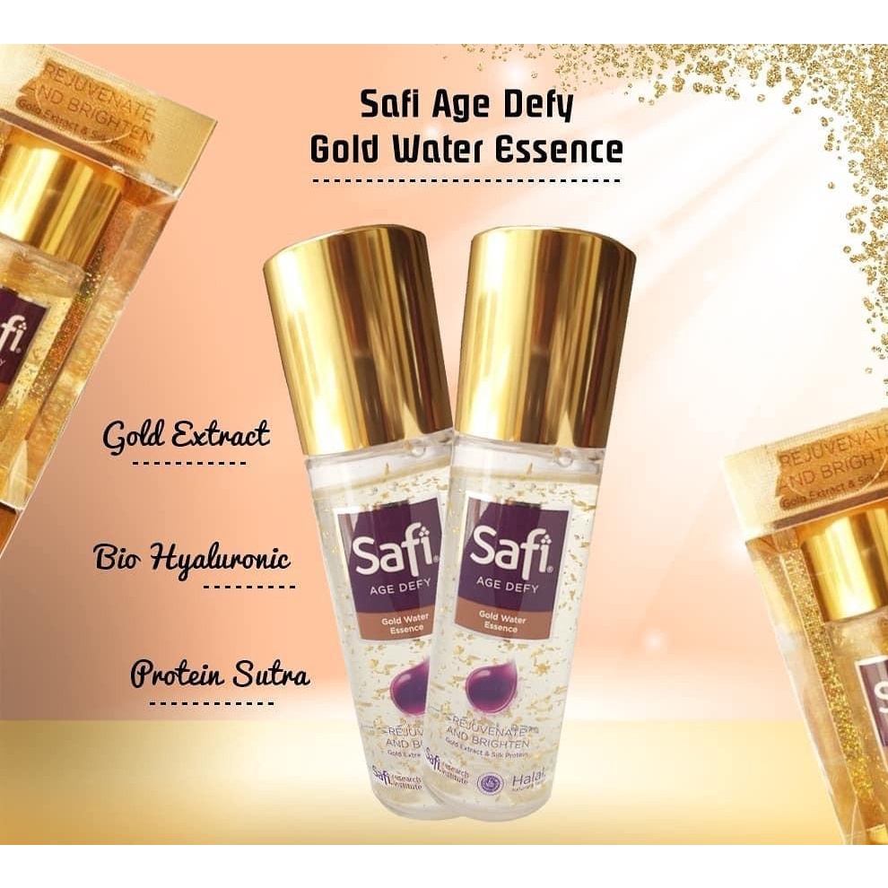 Jual Safi Age Defy Anti Aging Gold Water Essence - Essence Moisturizer ...