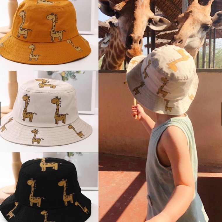 Jual Topi Anak laki-laki perempuan Bucket Nelayan Gambar Kartun Import ...
