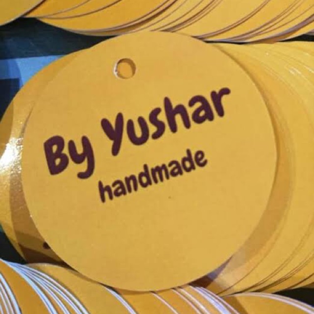 Jual (free custom) Hang tag / price tag label produk jualan baju hijab ...