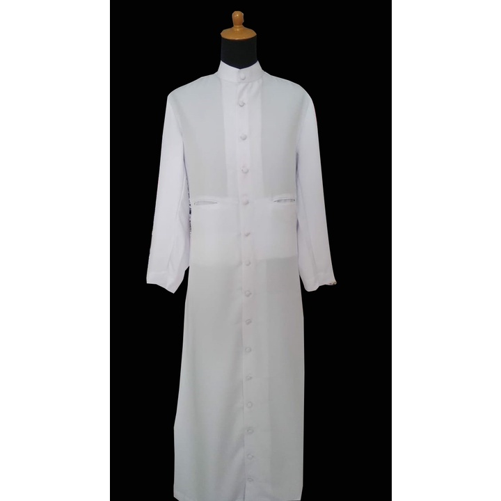 Jual Jubah Imam Katolik/Jubah Pastor/Jubah Polos Halus 079J/Plain ...