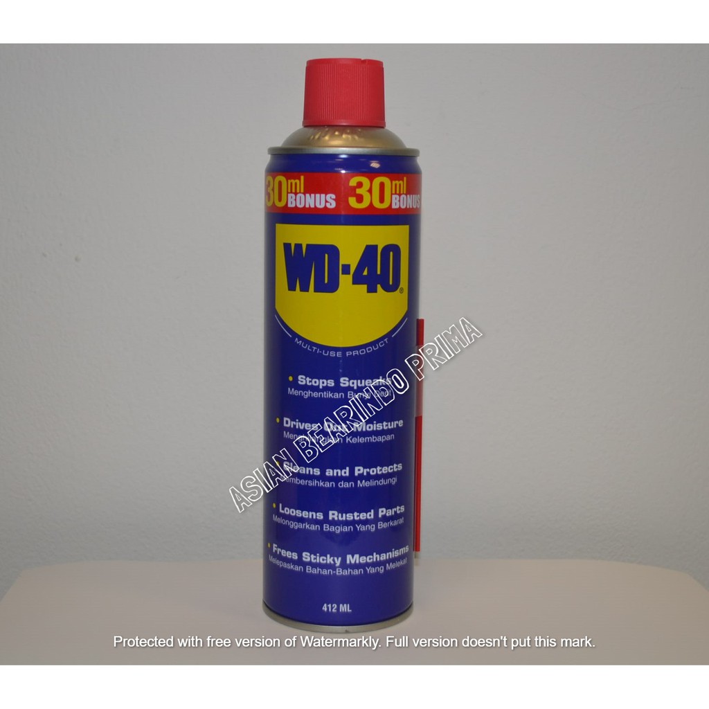Jual WD-40 412 ML (PELUMAS RANTAI/ANTI KARAT) Indonesia|Shopee Indonesia